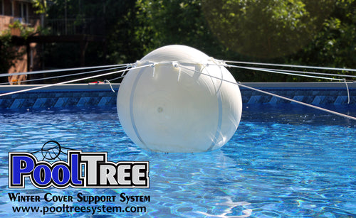 Above Ground Pool Winter Cover Support System – PoolTree System LLC
